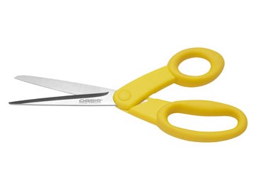 Oasis Florist Ribbon Shears 1/2" Brand Yellow Handle Scissors